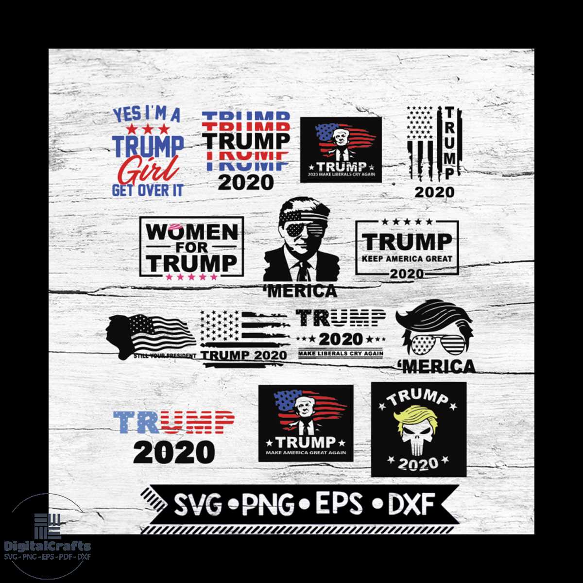 14 different TRUMP Svg, Trump Svg, Bundle, Cricut File, Svg, | Inspire ...