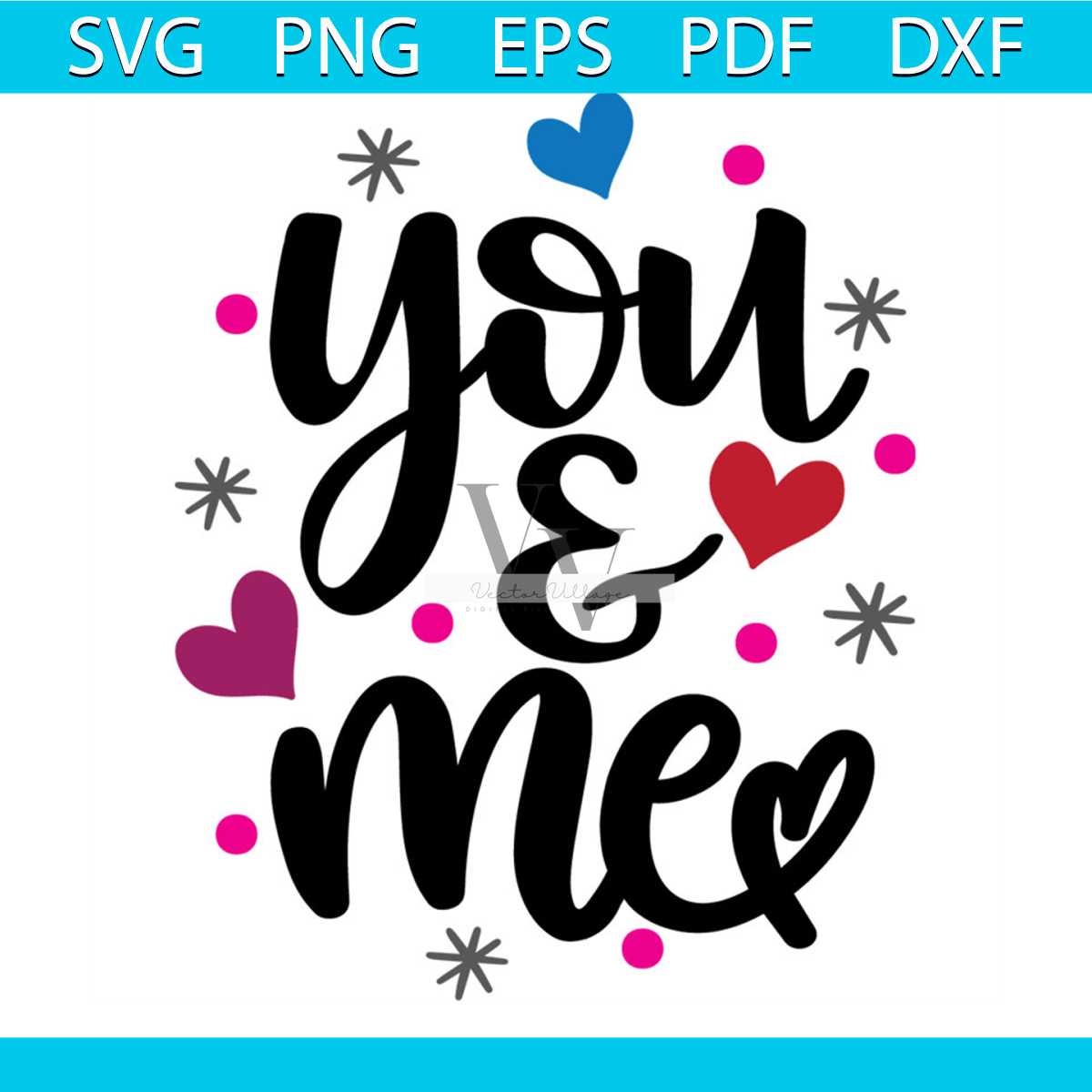 You and Me Svg, Valentine Svg, You Svg, Me Svg, Color Svg, L | Inspire ...