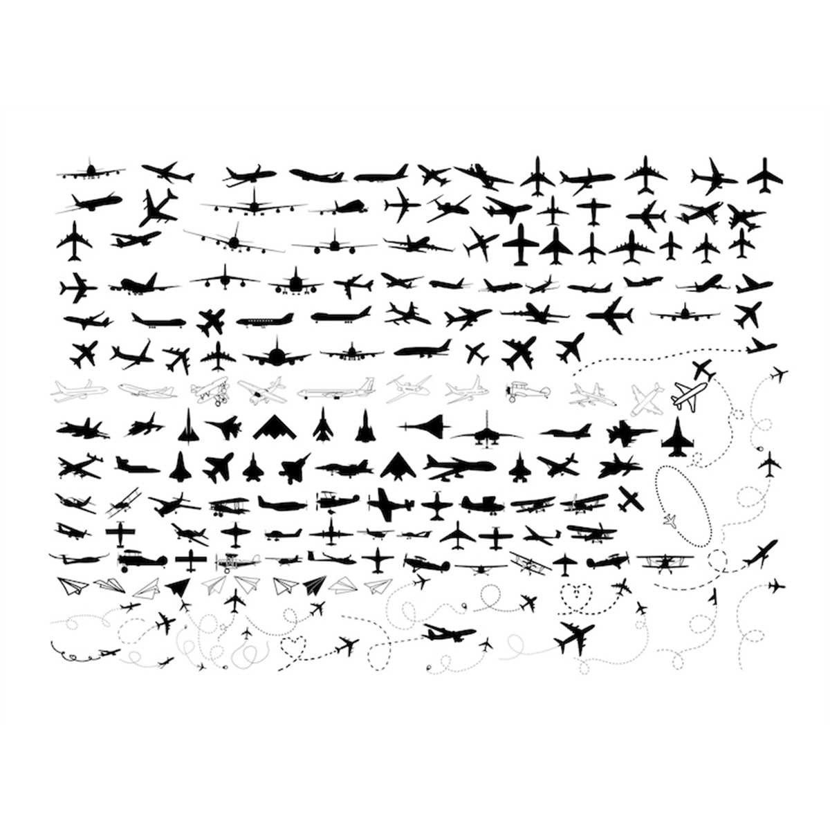 AIRPLANE SVG Bundle, AIRPLANE Svg Cut Files For Cricut, Mili - Inspire ...