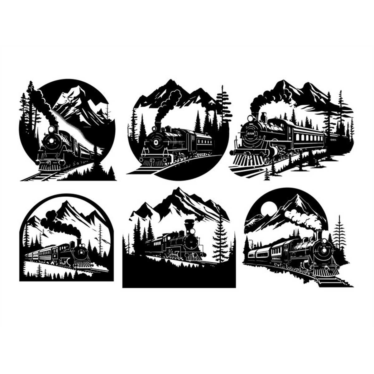 TRAIN SVG, Train clipart, Train Svg Cut file for Cricut, Mou - Inspire ...