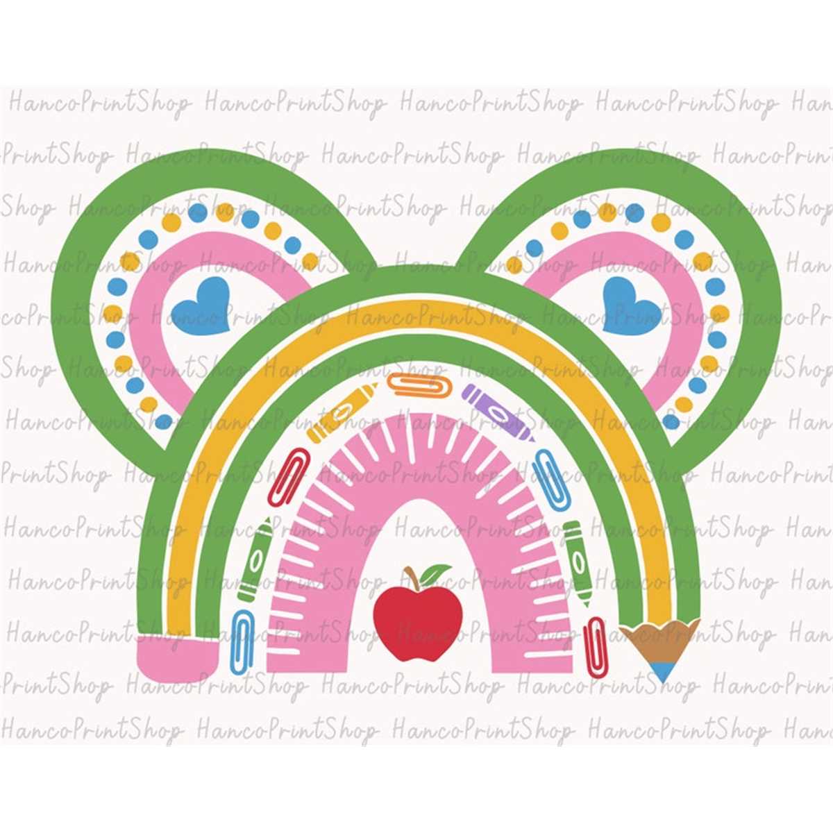 Rainbow Teacher Svg, Boho Rainbow Svg, Teacher Appreciation - Inspire ...