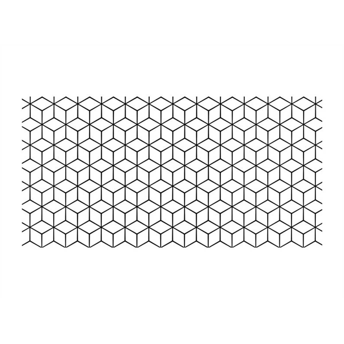 3D HEXAGONAL Pattern SVG, Cube Pattern Svg, Square Block Pat - Inspire ...