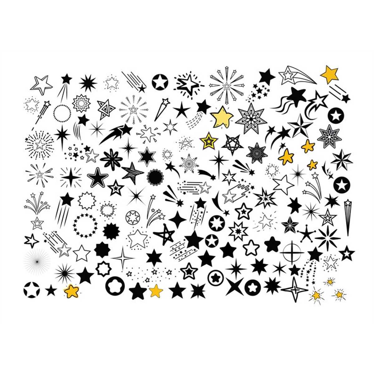 STARS SVG Bundle, STARS Clipart, Stars Svg cut files for Cri - Inspire ...