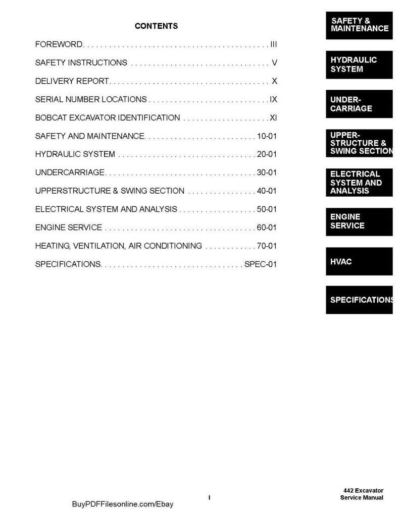 442 Compact Excavator Service Manual Shop Repair Book | Inspire Uplift