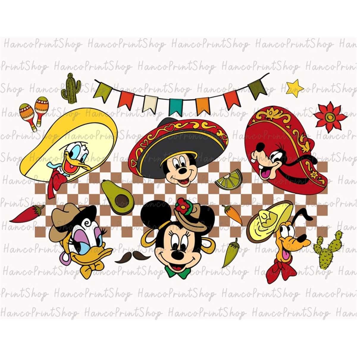 Mouse And Friends Png, Cinco De Mayo Png, Mexican Festival P | Inspire ...