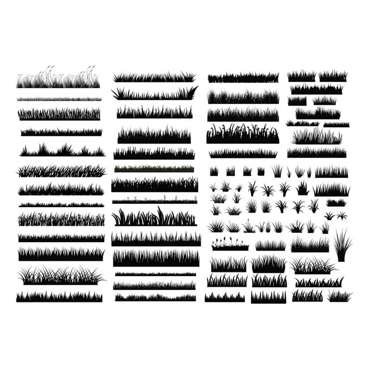 GRASS SVG BUNDLE, Grass svg clipart, Wild grass svg cut file | Inspire ...
