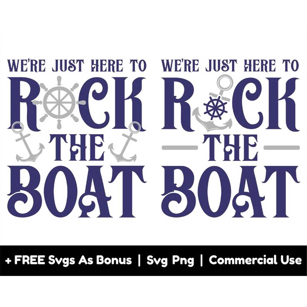 We Are Just Here To Rock The Boat Svg Png File, Cruise Ship | Inspire ...