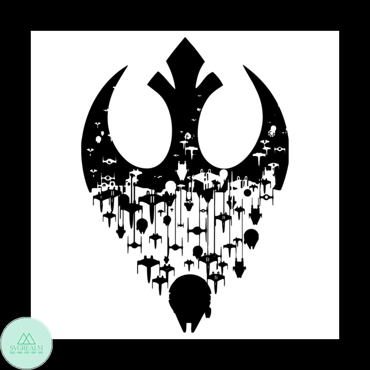 Rebel logo ships star wars,rebel logo svg, star wars svg, Yo - Inspire ...