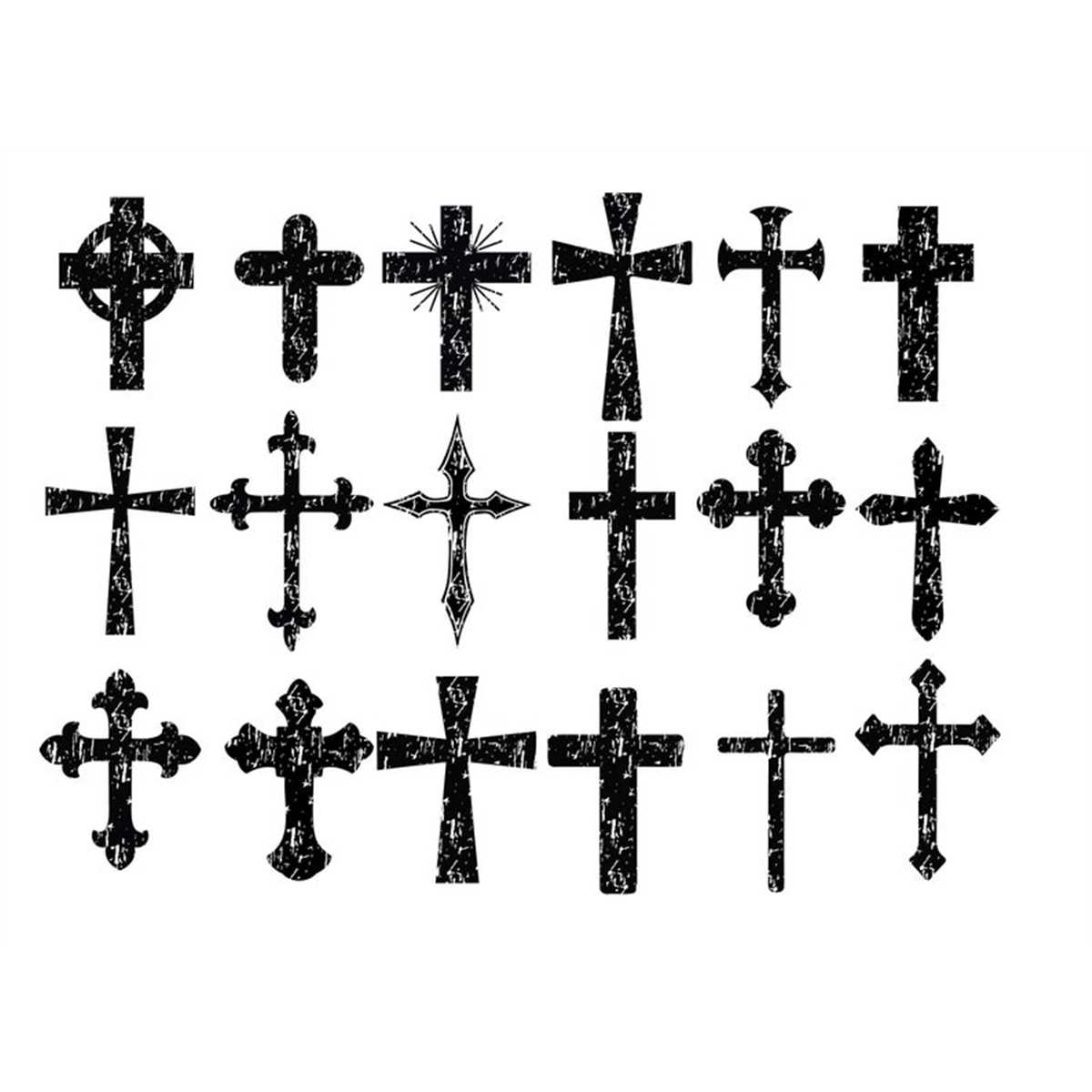 DISTRESSED CROSS SVG, Distressed cross clipart, Distressed c | Inspire ...