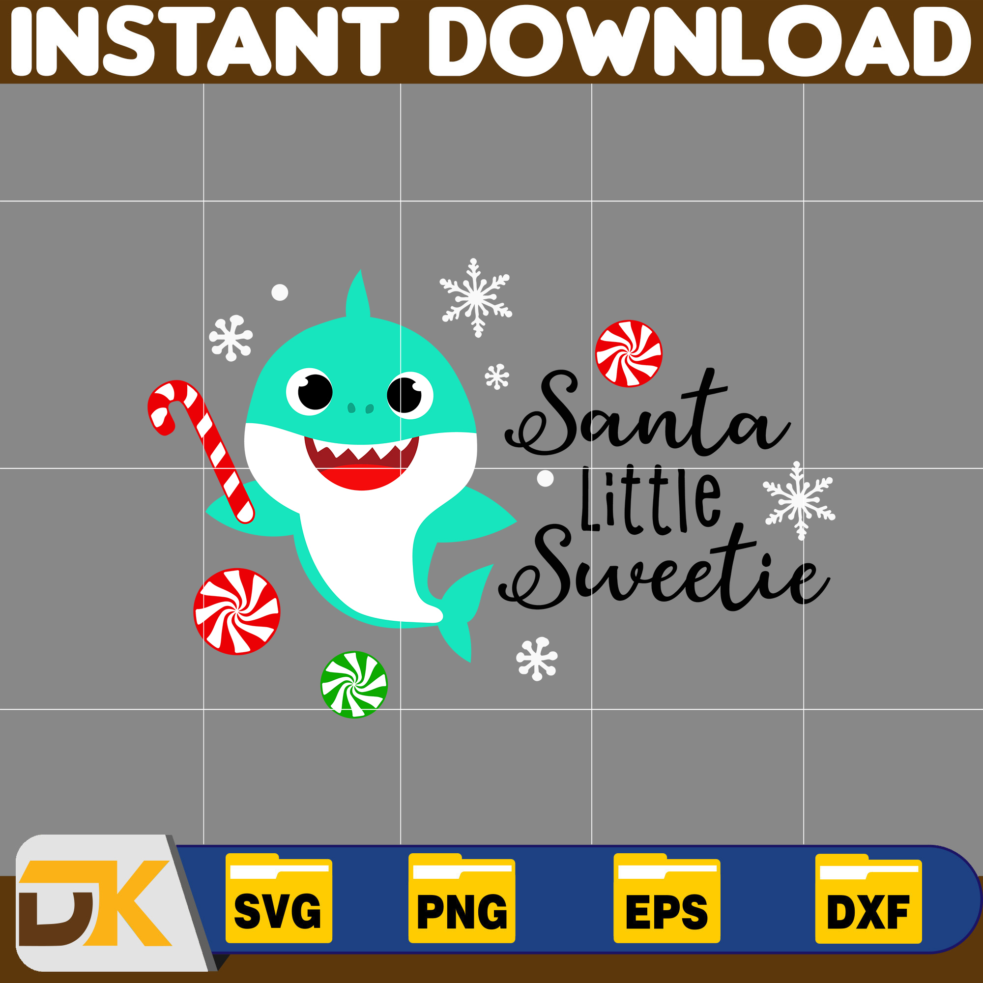 Christmas Shark Svg, Baby Shark Svg, Dodo Shark Svg, Daddy S - Inspire ...
