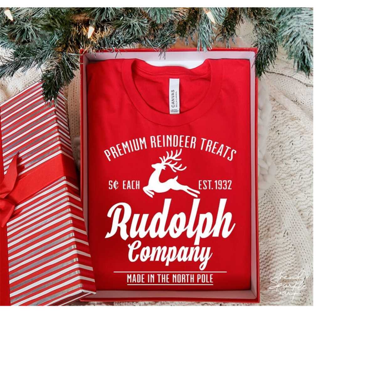 Rudolph Company Reindeer Treats SVG, PNG, Christmas Svg, Rei | Inspire ...