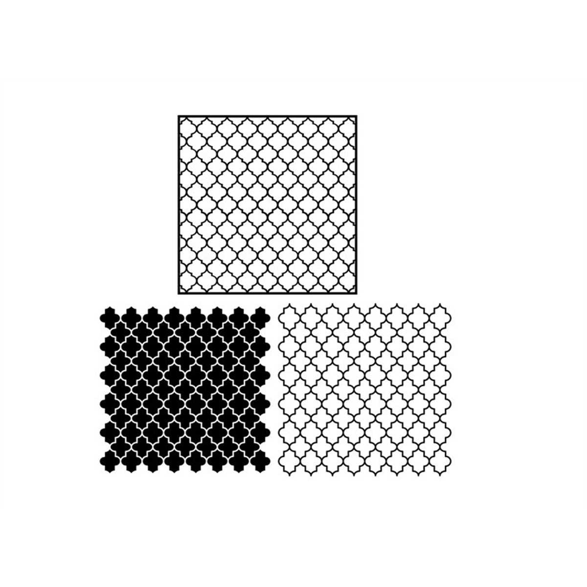 QUATREFOIL PATTERN SVG, Quatrefoil patterns svg, Quatrefoil - Inspire ...