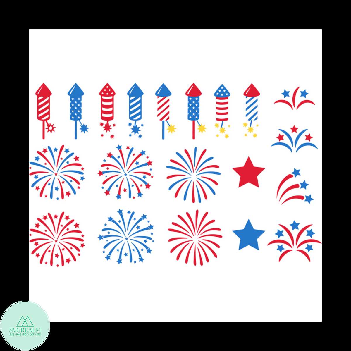 4th of July Fireworks , fireworks svg,4th of july svg,indepe | Inspire ...
