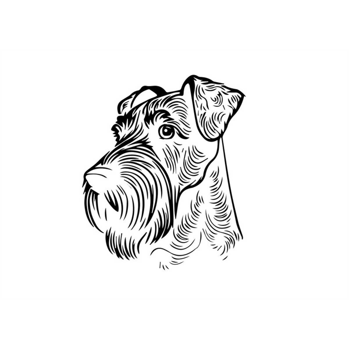 SCHNAUZER Dog SVG, SCHNAUZER Clipart, Schnauzer Svg Files Fo - Inspire ...