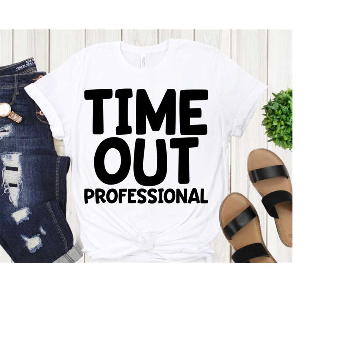 Time Out Professional SVG, Sassy Kid Svg, Toddler Svg, Silho - Inspire ...