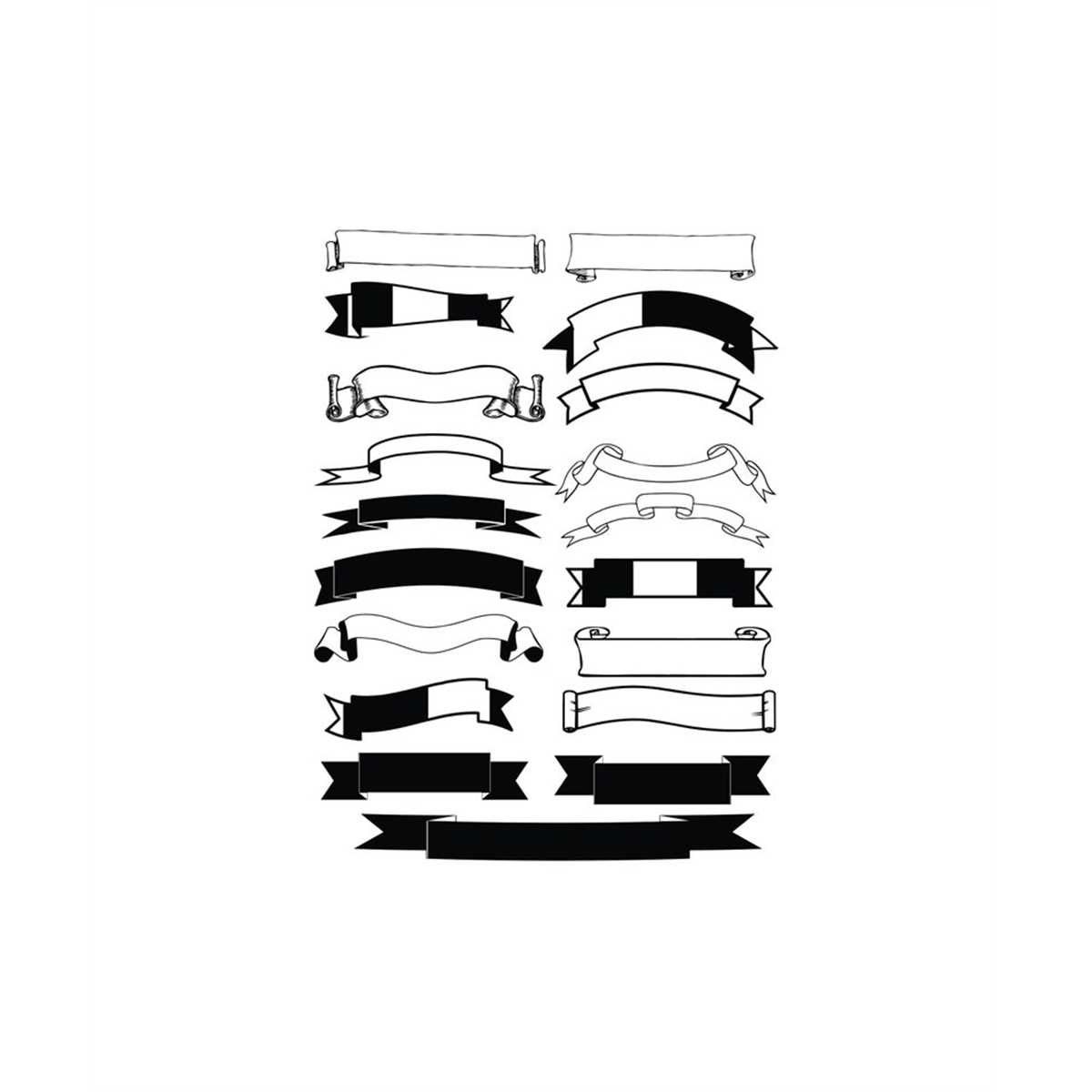 Banner, Banner SVG, SVG Files, Banner SVG Files, Cricut, Sil - Inspire ...