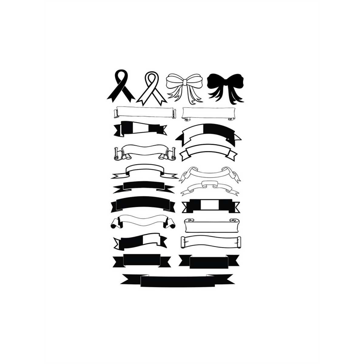 Ribbon, Ribbon SVG, SVG Files, Ribbon SVG Files, Cricut, Sil - Inspire ...