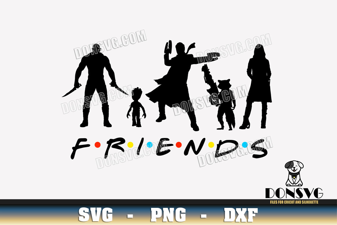 Friends Logo Guardians of the Galaxy SVG png clipart Star Lo | Inspire ...