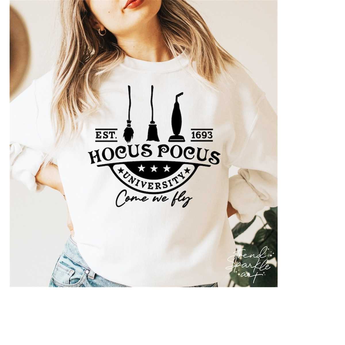 Hocus Pocus University, SVG, PNG, Hocus Pocus Svg, Halloween | Inspire ...