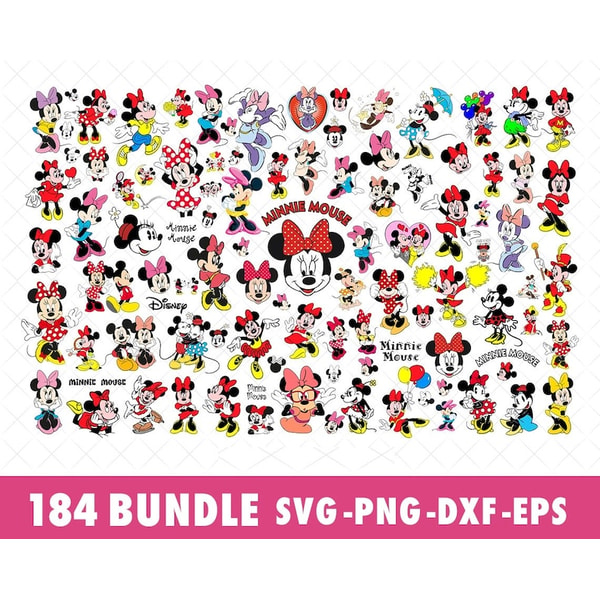Minnie Mouse SVG , Minnie Mouse PNG , Minnie Mouse Logo, Min - Inspire ...
