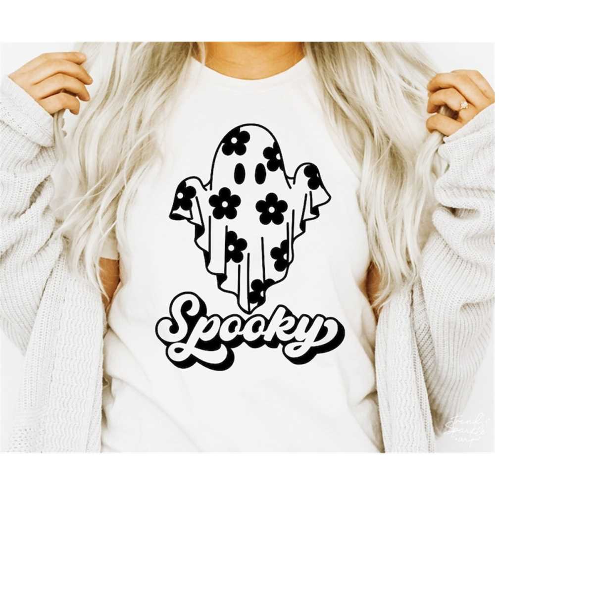 Daisy Ghost SVG, PNG, Halloween Svg, Cute Halloween Svg, Spo | Inspire ...