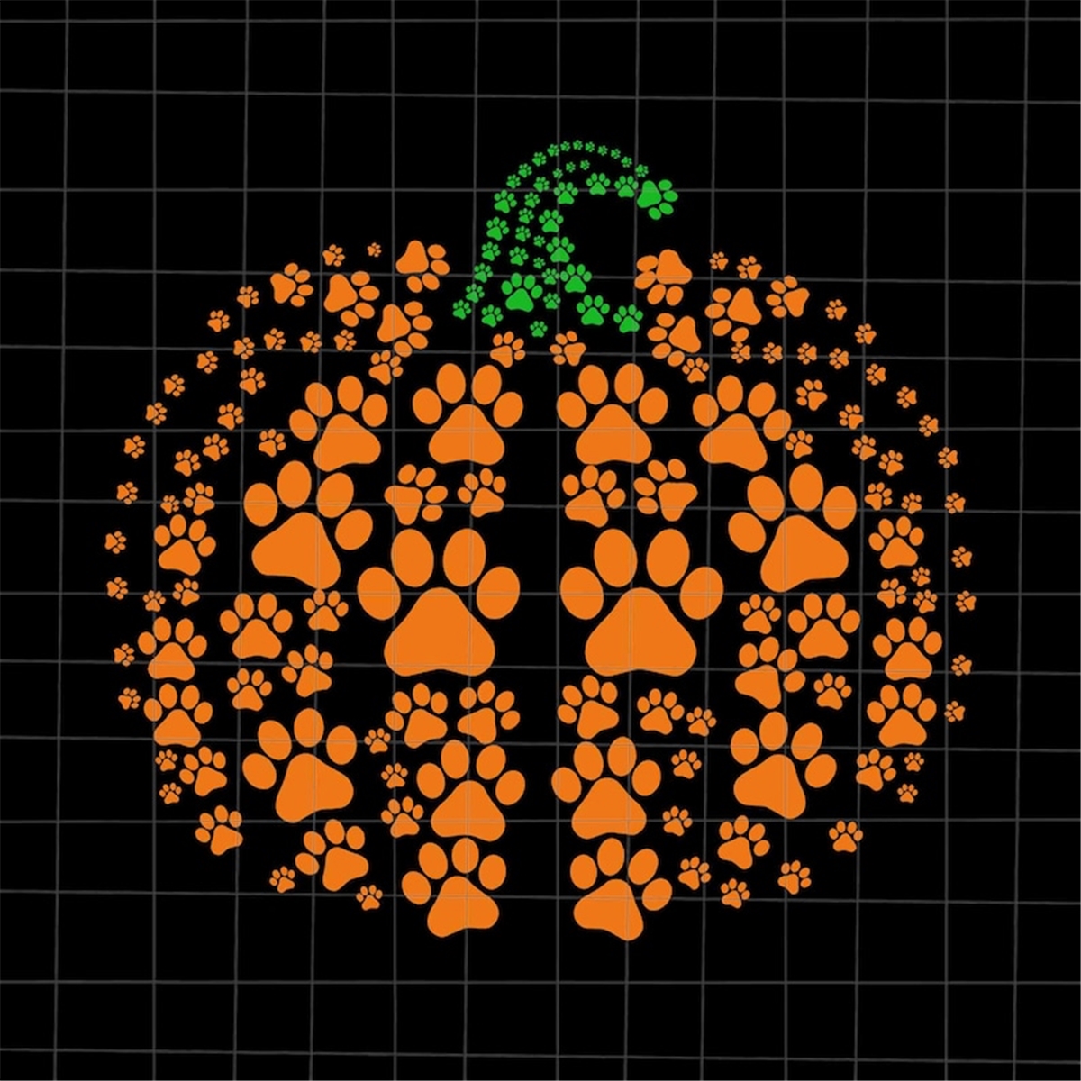 Paws Dog and Cat Pumpkin Svg, Paws Dog Pumpkin Svg, Paws Cat | Inspire ...