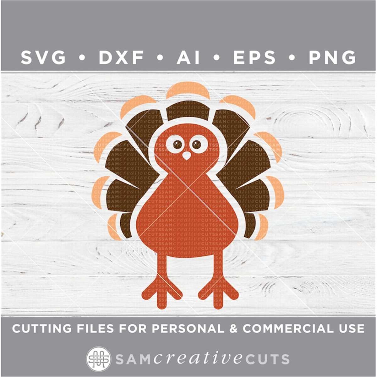 Turkey SVG / Turkey Clipart / Turkey Clip Art / Thanksgiving | Inspire ...