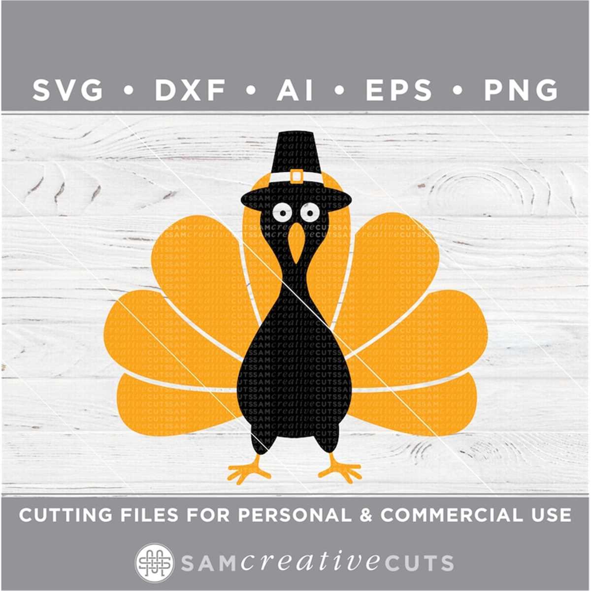 Turkey SVG / Turkey Clipart / Turkey Clip Art / Thanksgiving | Inspire ...