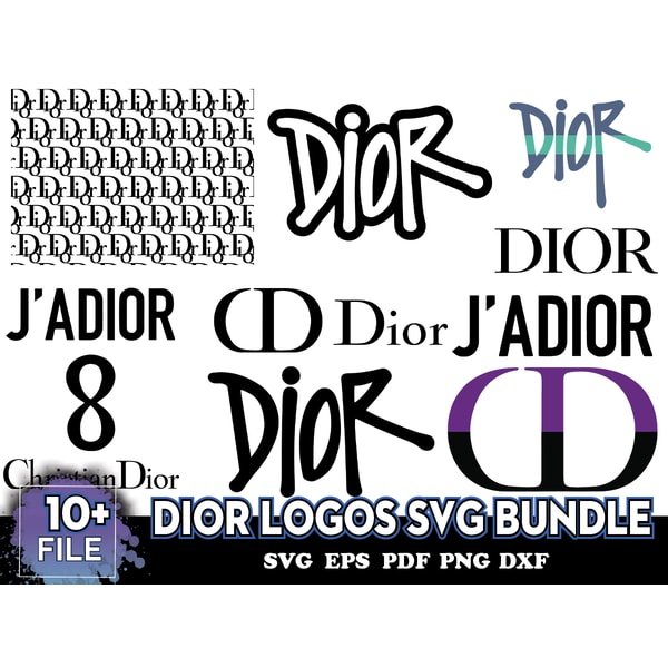 Dior Logos SVG Bundle, Dior Logo, Christian Dior Logo, Dior | Inspire ...