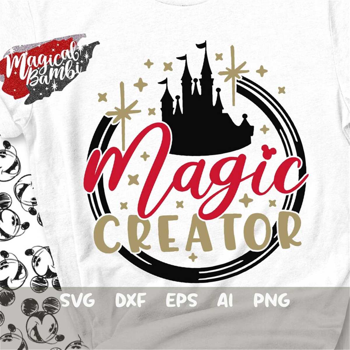 Magic Creator SVG, Castle Frame Svg, Magic Mouse Svg, Magic | Inspire ...