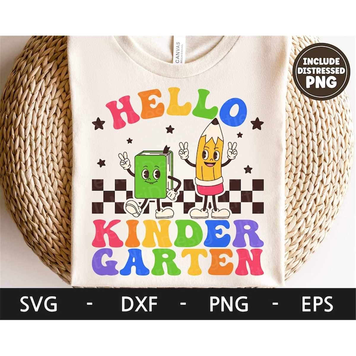 Hello Kindergarten svg, First Day of School svg, Back to Sc - Inspire ...