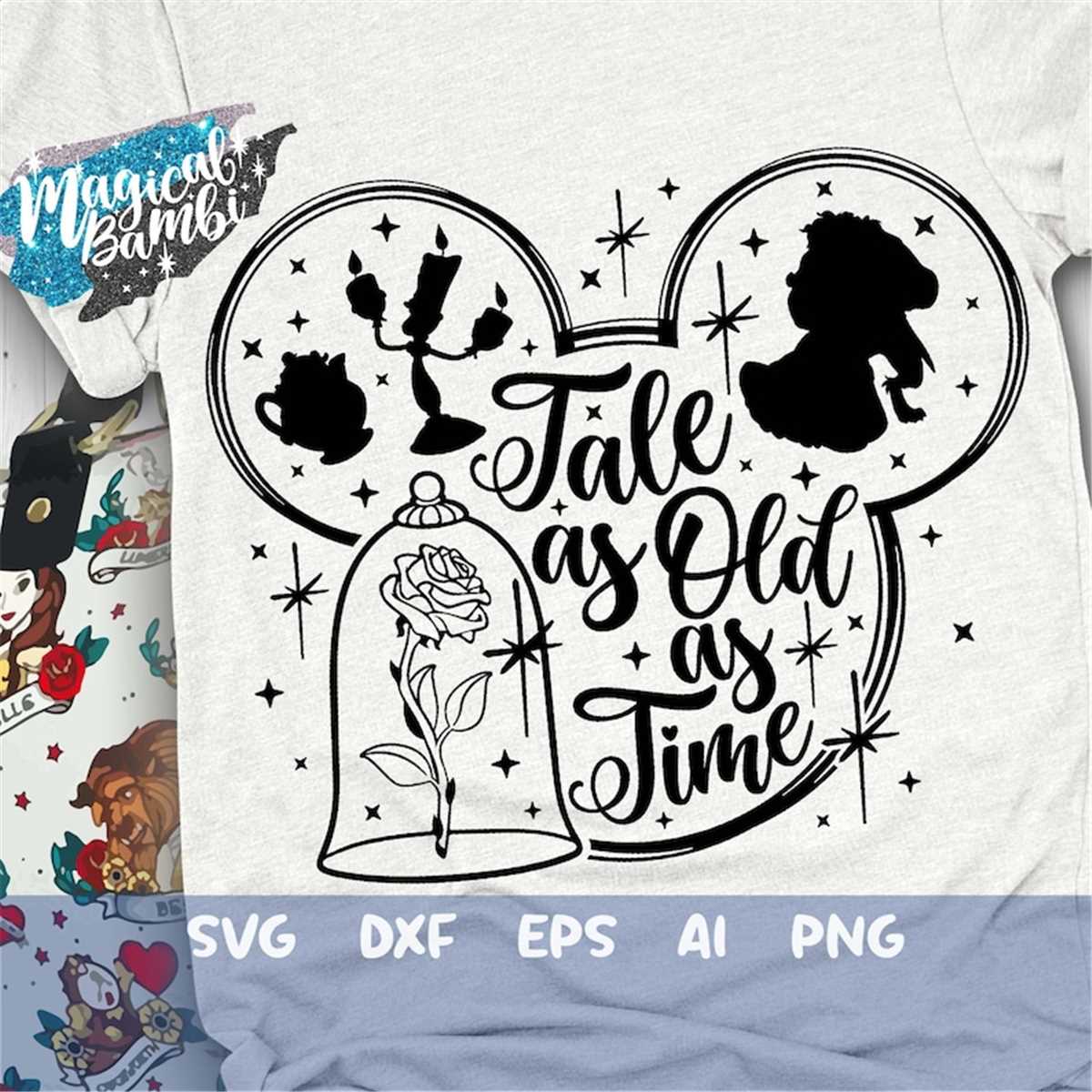 Tale as Old as Time Svg, Beauty Svg, Movie Quote Svg, Beast | Inspire ...
