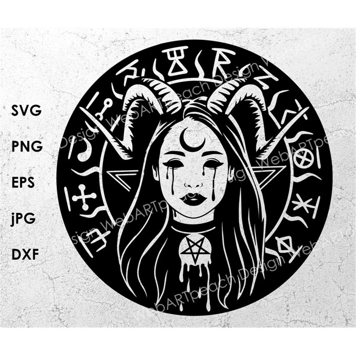 Pagan SVG, Witch SVG, Magic girl SVG, Witchcraft svg png dx - Inspire ...