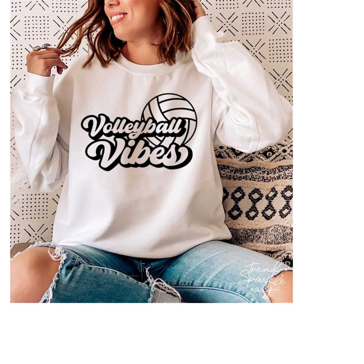 Volleyball Vibes SVG,Game Day Volleyball SVG,Volleyball SVG, - Inspire ...