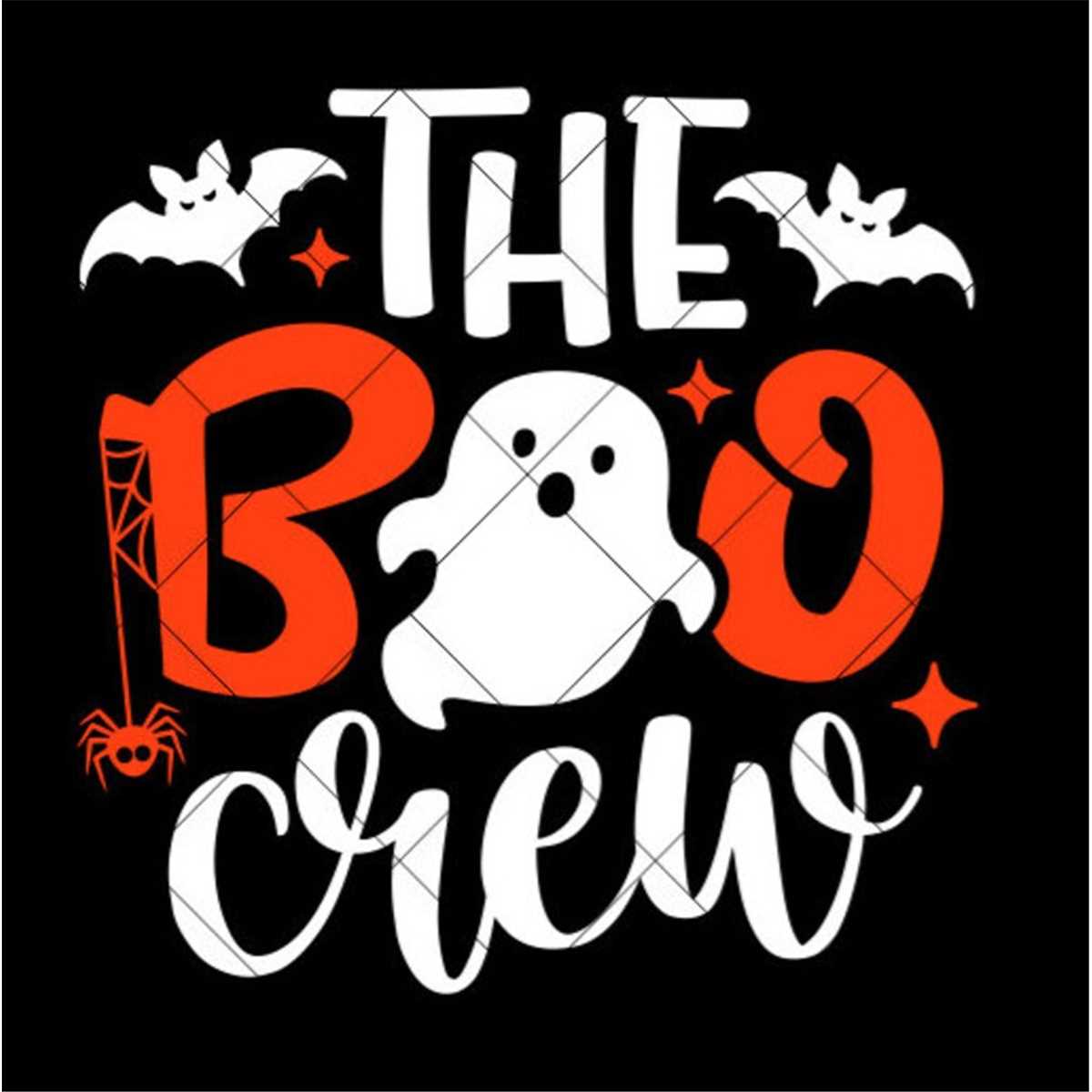 The Boo Crew Svg, ghost, boo, white ghost | Inspire Uplift