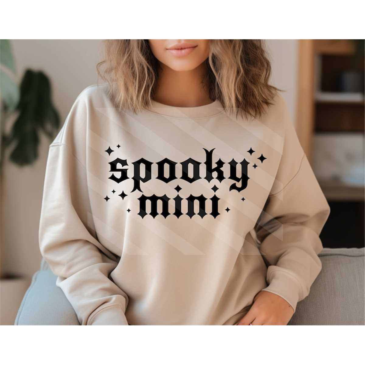 Spooky Mini Svg files for Cricut, Halloween Retro Trendy Wit | Inspire ...