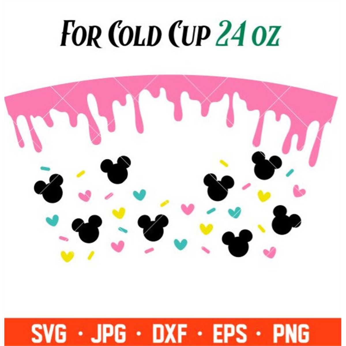 24oz Wrap Mouse Drip Donut | Inspire Uplift