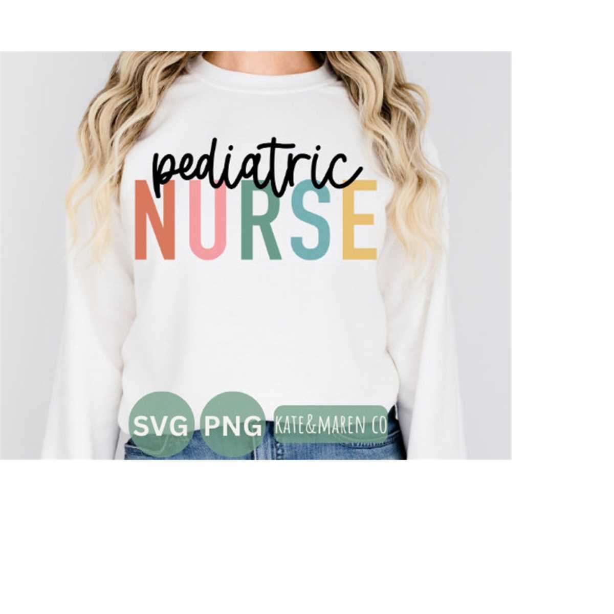pediatric nurse svg, peds nurse png, nurse cricut cut file a | Inspire ...