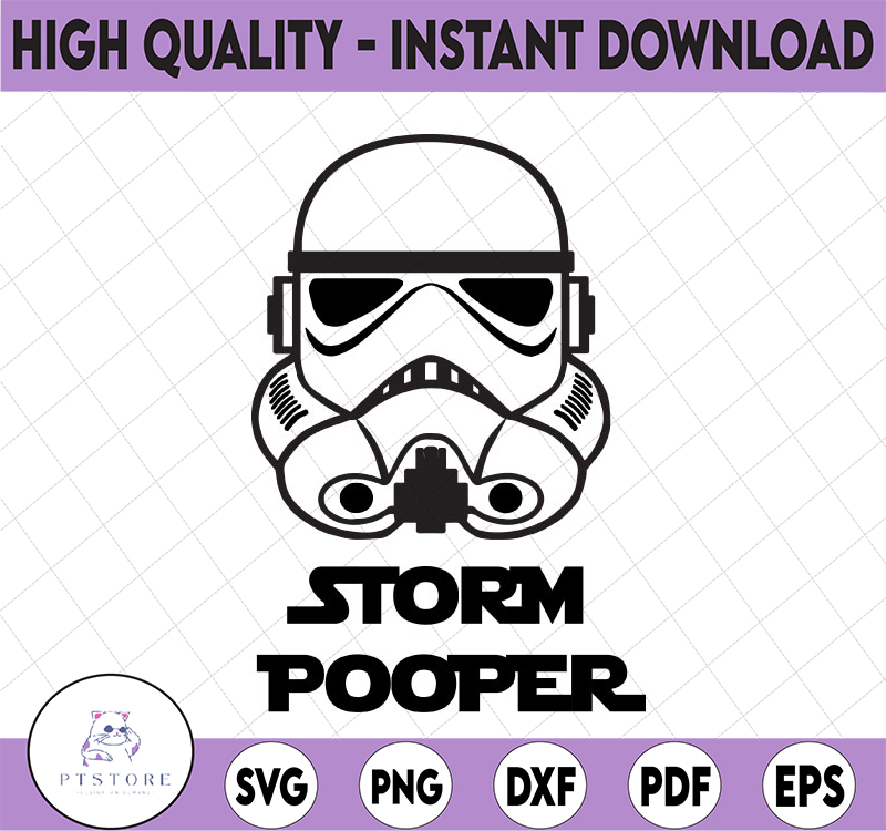 Star Wars Storm Pooper, Disney svg, Disney Mickey and Minnie | Inspire ...