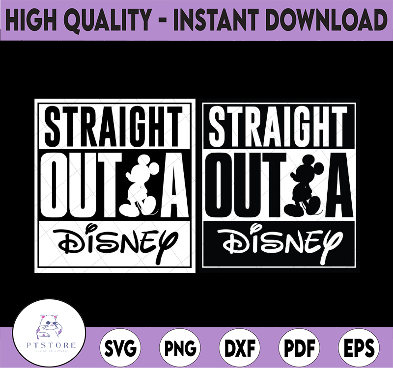 Straight outta disney svg, disney svg, disney vacation svg, | Inspire ...
