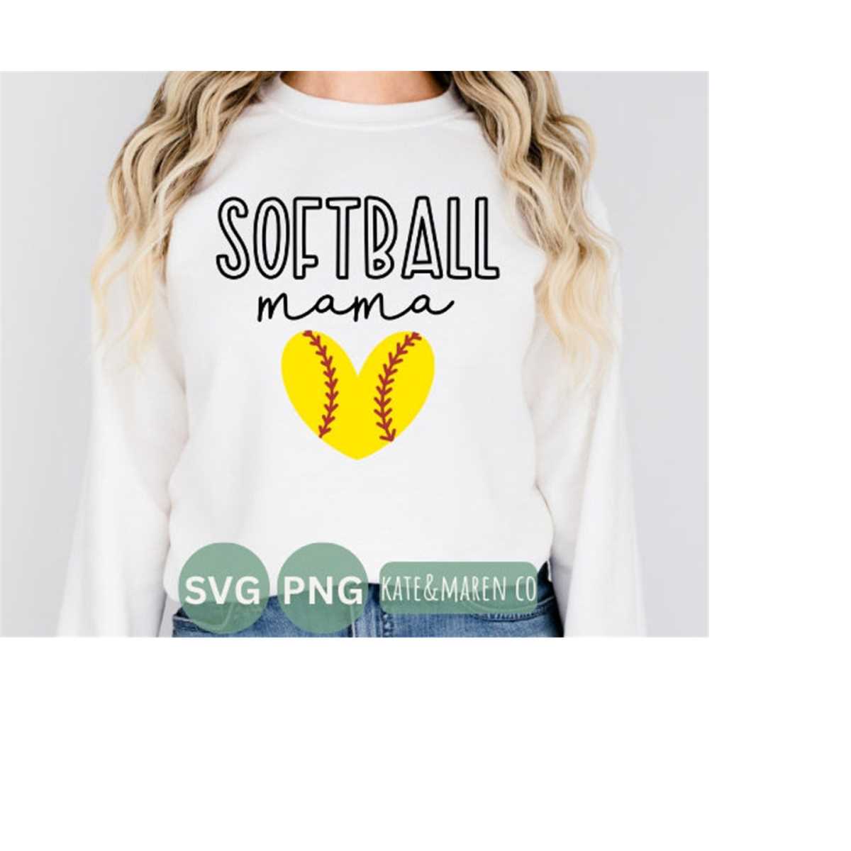 softball mama svg, mom softball png, cricut cut file and sub | Inspire ...