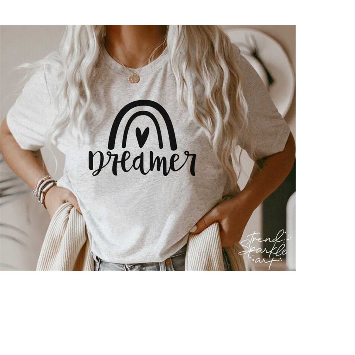 Dreamer SVG, Rainbow SVG, PNG, Wild Dreamer Svg, Inspiration | Inspire ...