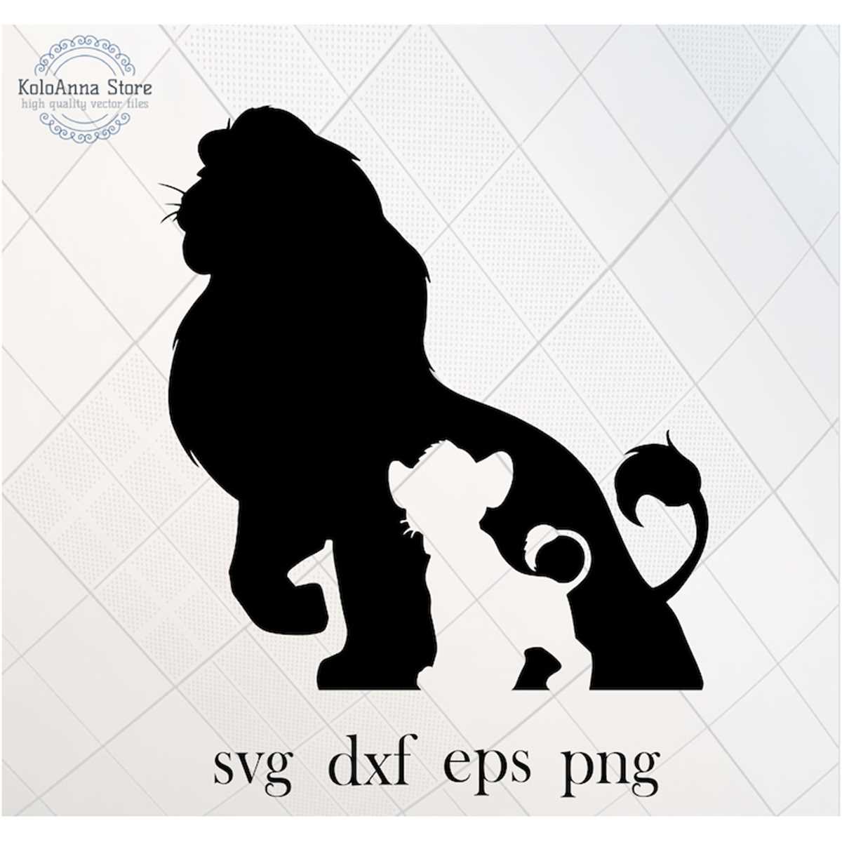 lion king svg, simba svg, mufasa svg, king of the jungle, li | Inspire ...