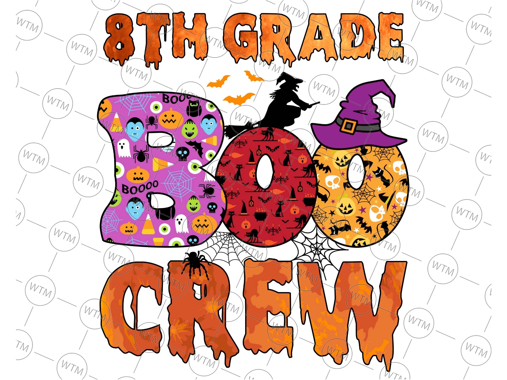 8th grade boo crew Png, Elementary School Teacher Png, Boo C | Inspire ...