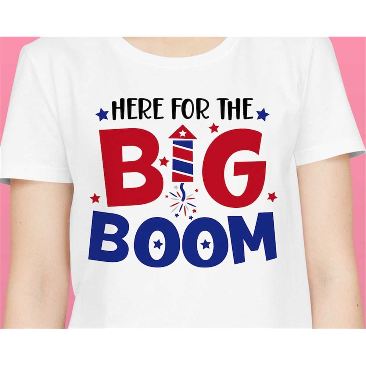 Here for the big boom svg,4th of July svg,July 4th svg, Four | Inspire ...