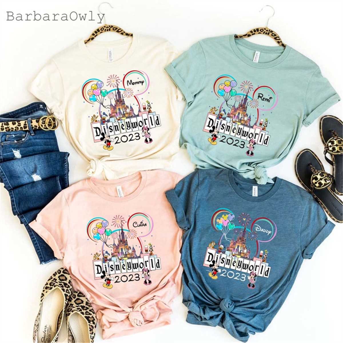 Disneyworld Custom Shirts, Disney Trip 2023, Disney Family S | Inspire ...