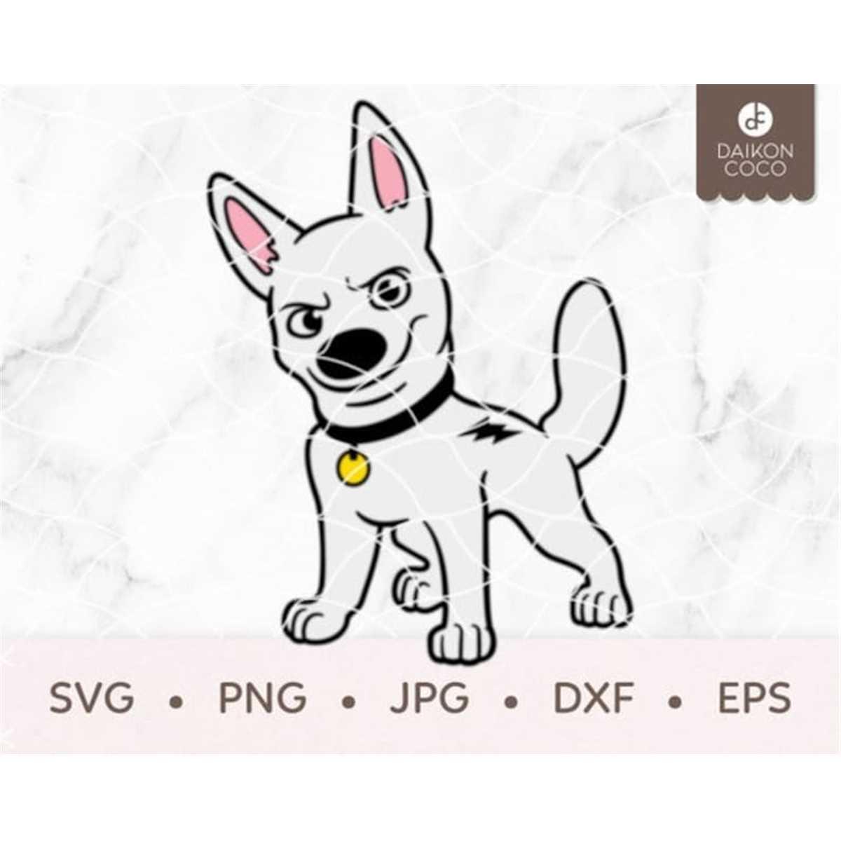 Bolt SVG, Bolt Dog SVG, svg png jpg dxf eps Cricut Silhouett | Inspire ...