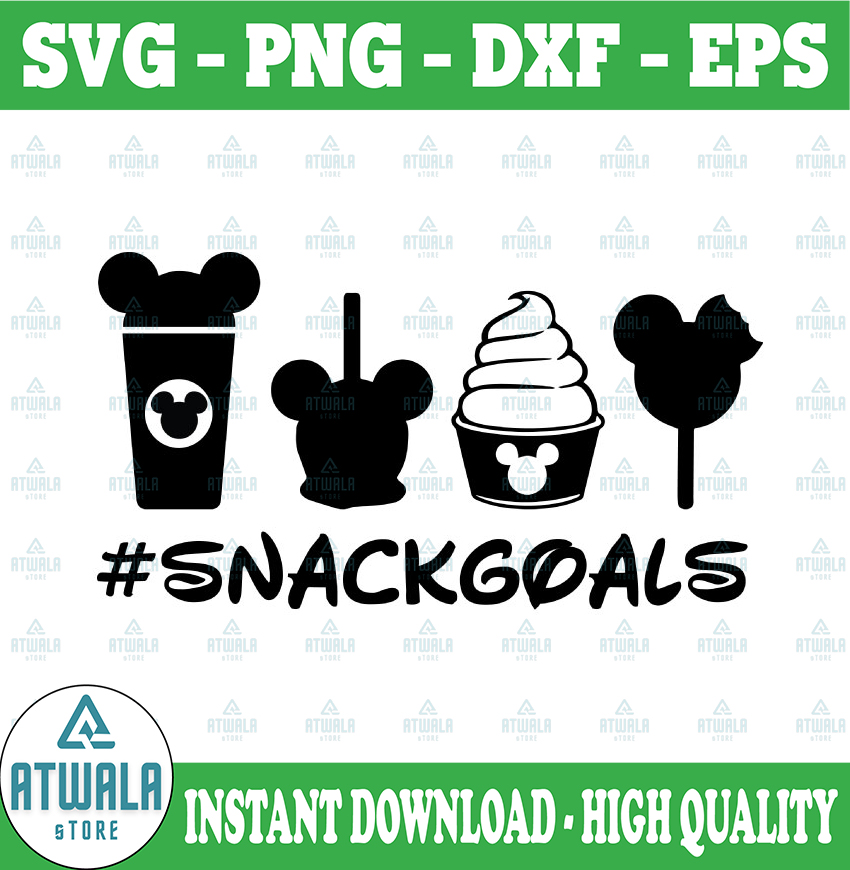 Mickey snackgoals svg, Disney snacks svg, Disney svg, snack | Inspire ...