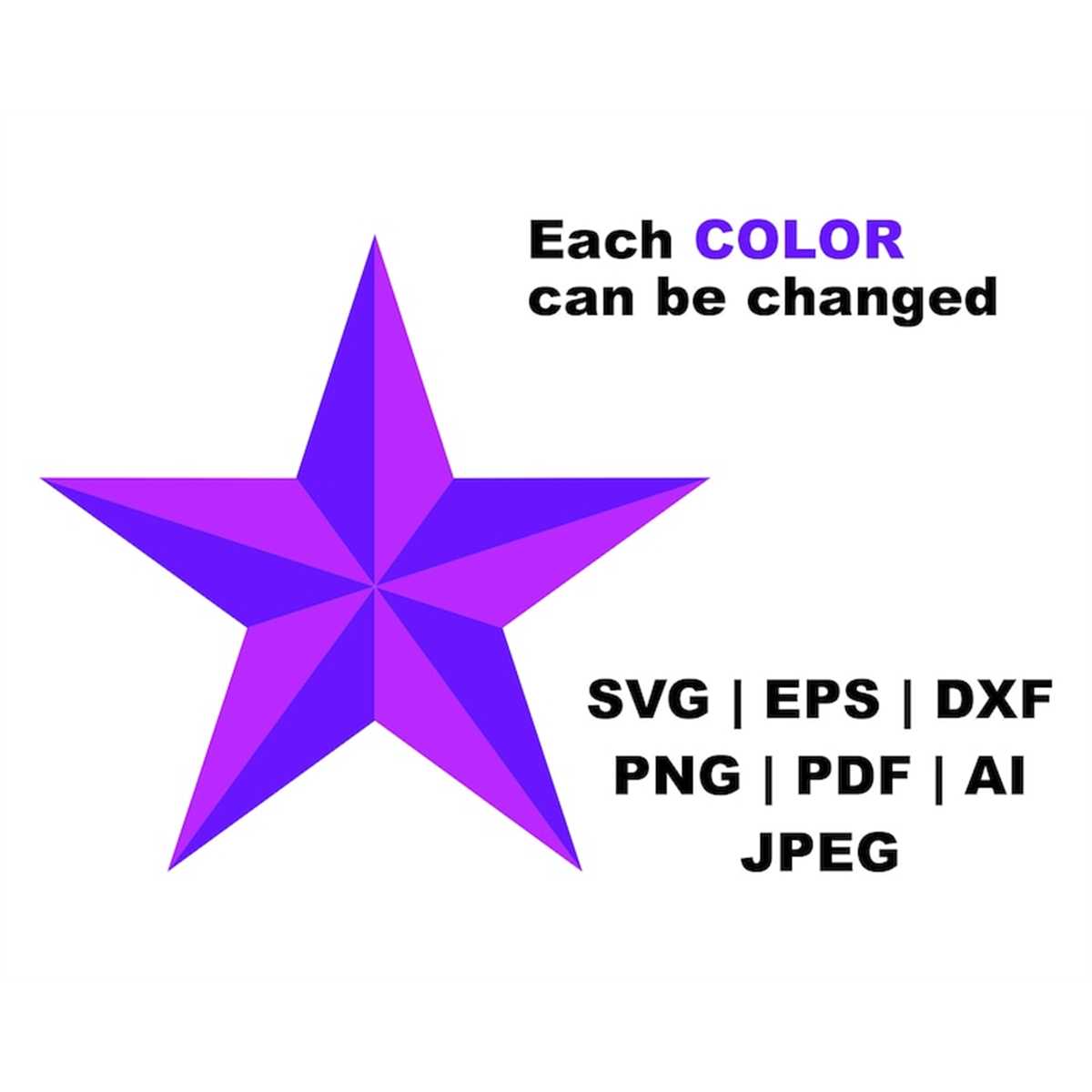3d Star Svg, Star Svg, 3d Decoration Star Svg, Rating Star S | Inspire ...