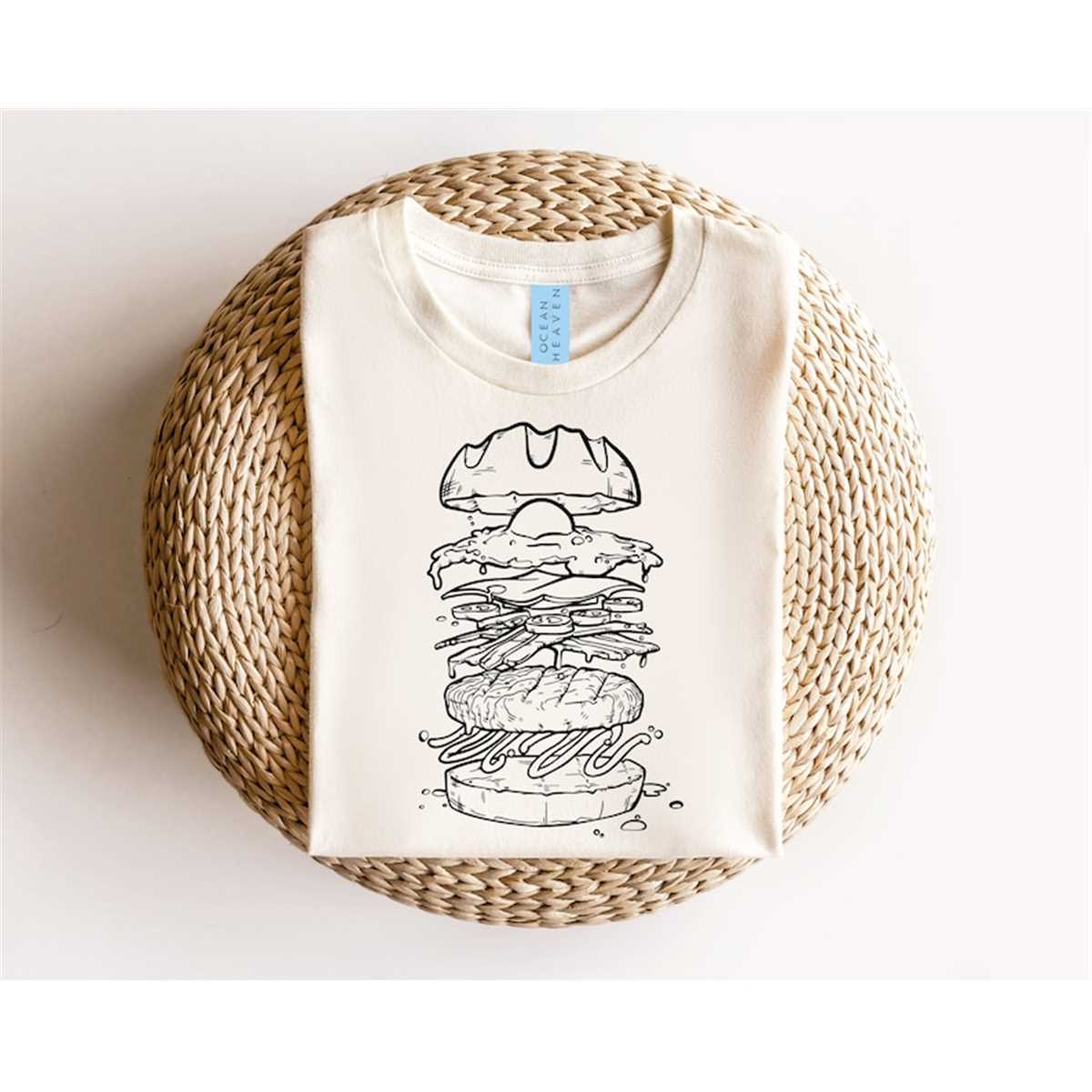 I love burger svg, Burger svg, Burger shirt svg, Fast food s | Inspire ...